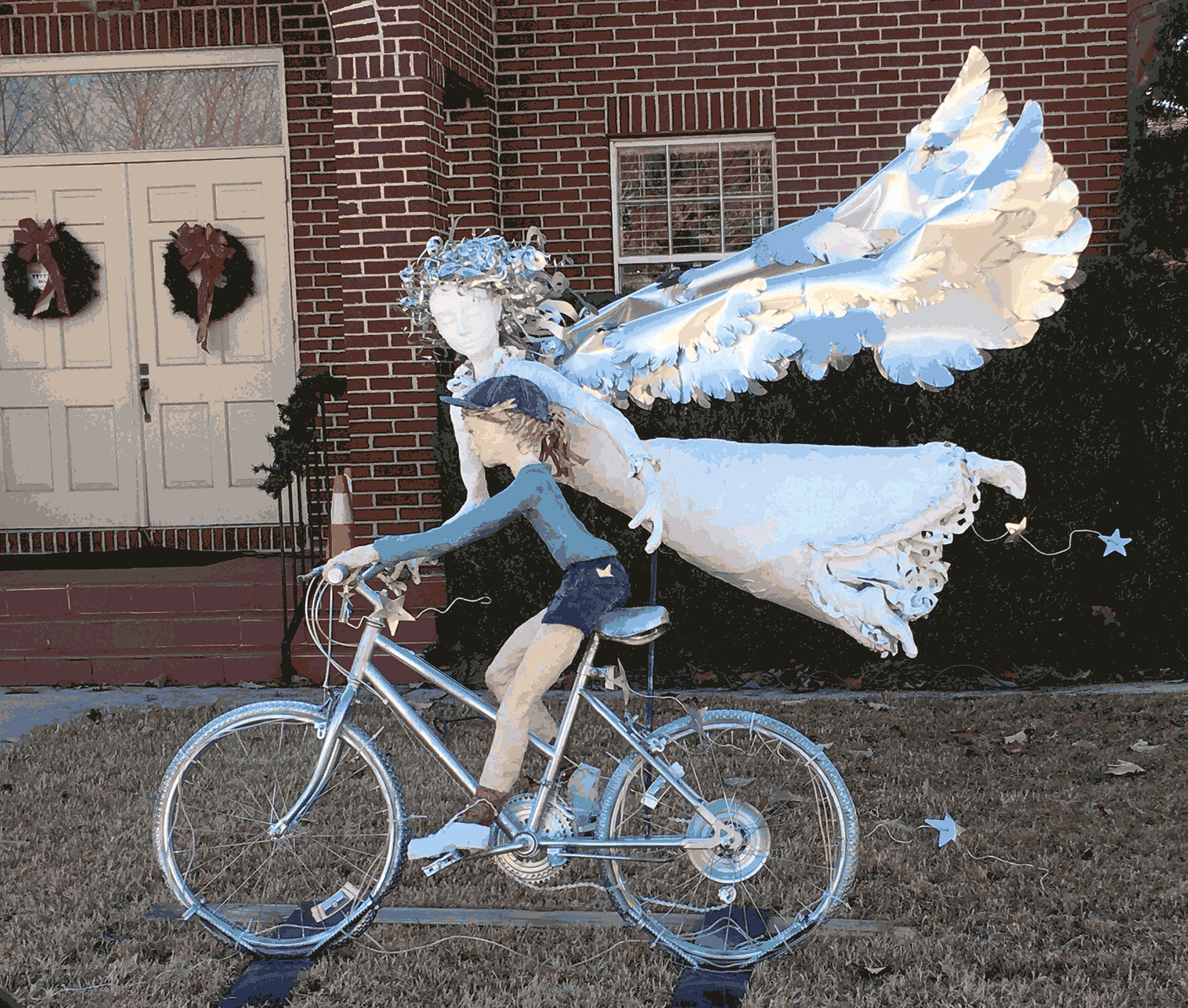 Angel and Bicycle Display – Susan D. Waters: Artist