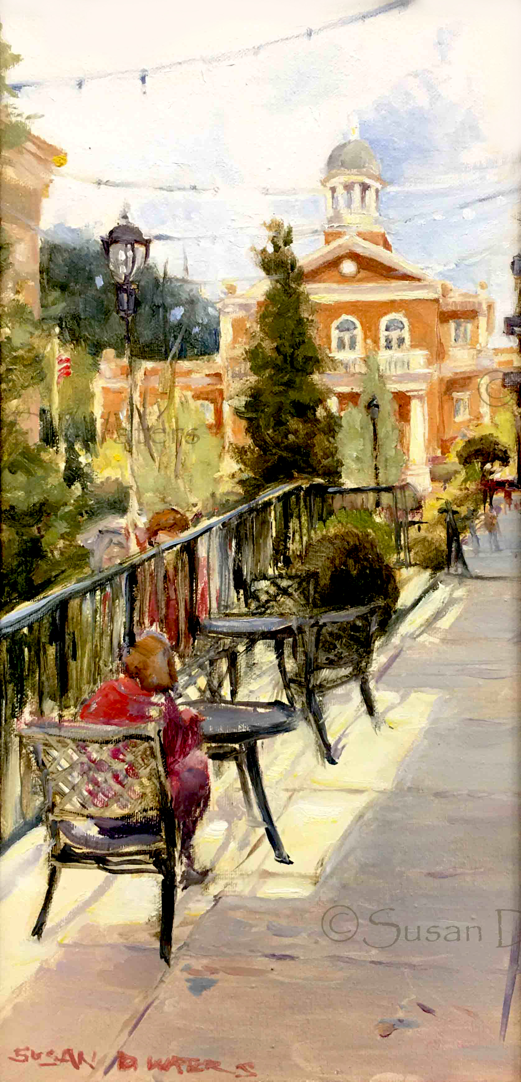 Afternoon Coffee, Susan Duke Waters – Susan D. Waters: Artist