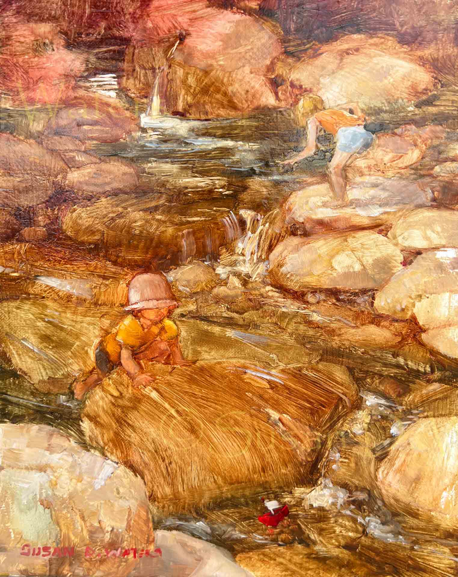 Alpharetta Paint the Town, final day – Susan D. Waters: Artist