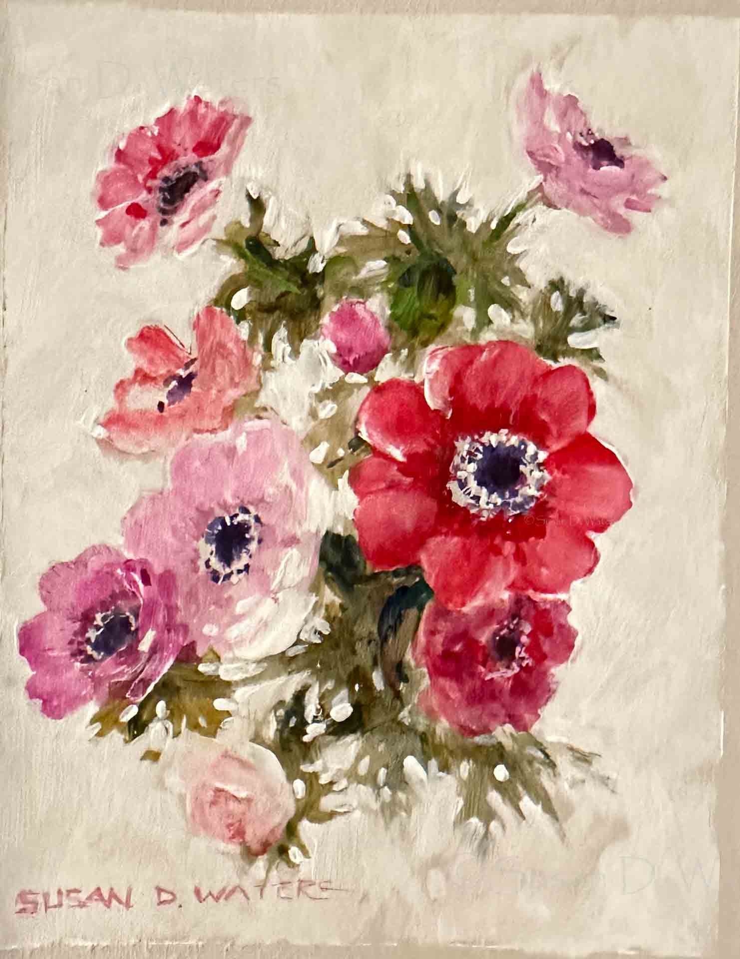Anenomes – Susan D. Waters: Artist