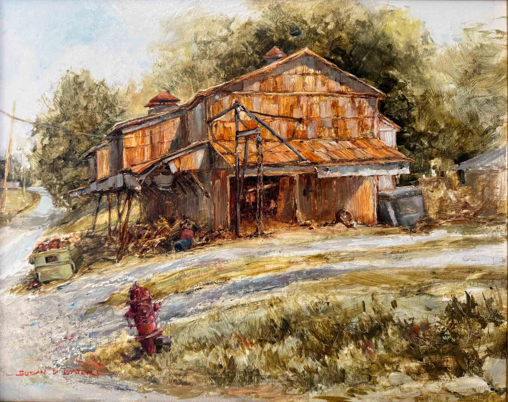 Cotton Gin, Rockmart, GA – Susan D. Waters: Artist