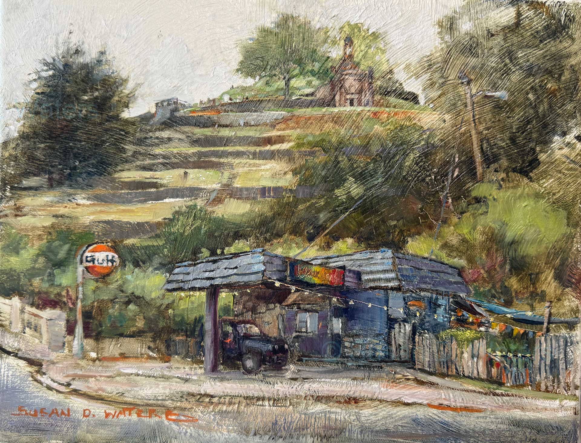 Myrtle Hill and Cosmic Dog Outpost – Susan D. Waters: Artist